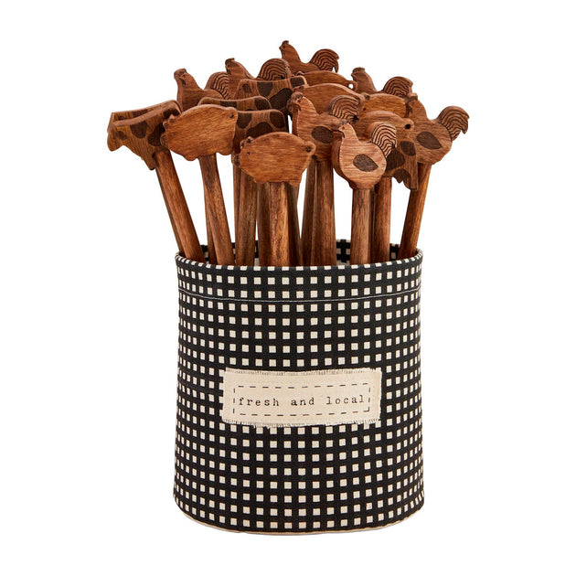 Farm Animal Wooden Spoons – Circle X Country Store