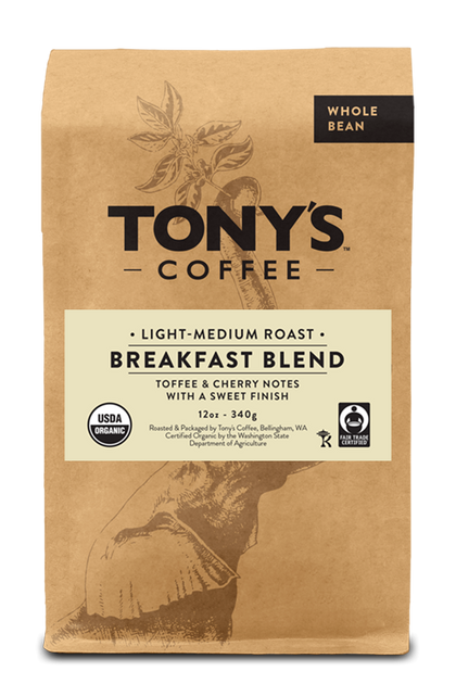 Tony's Coffee Breakfast Blend 12 Oz. Drip Grind – Circle X Country Store