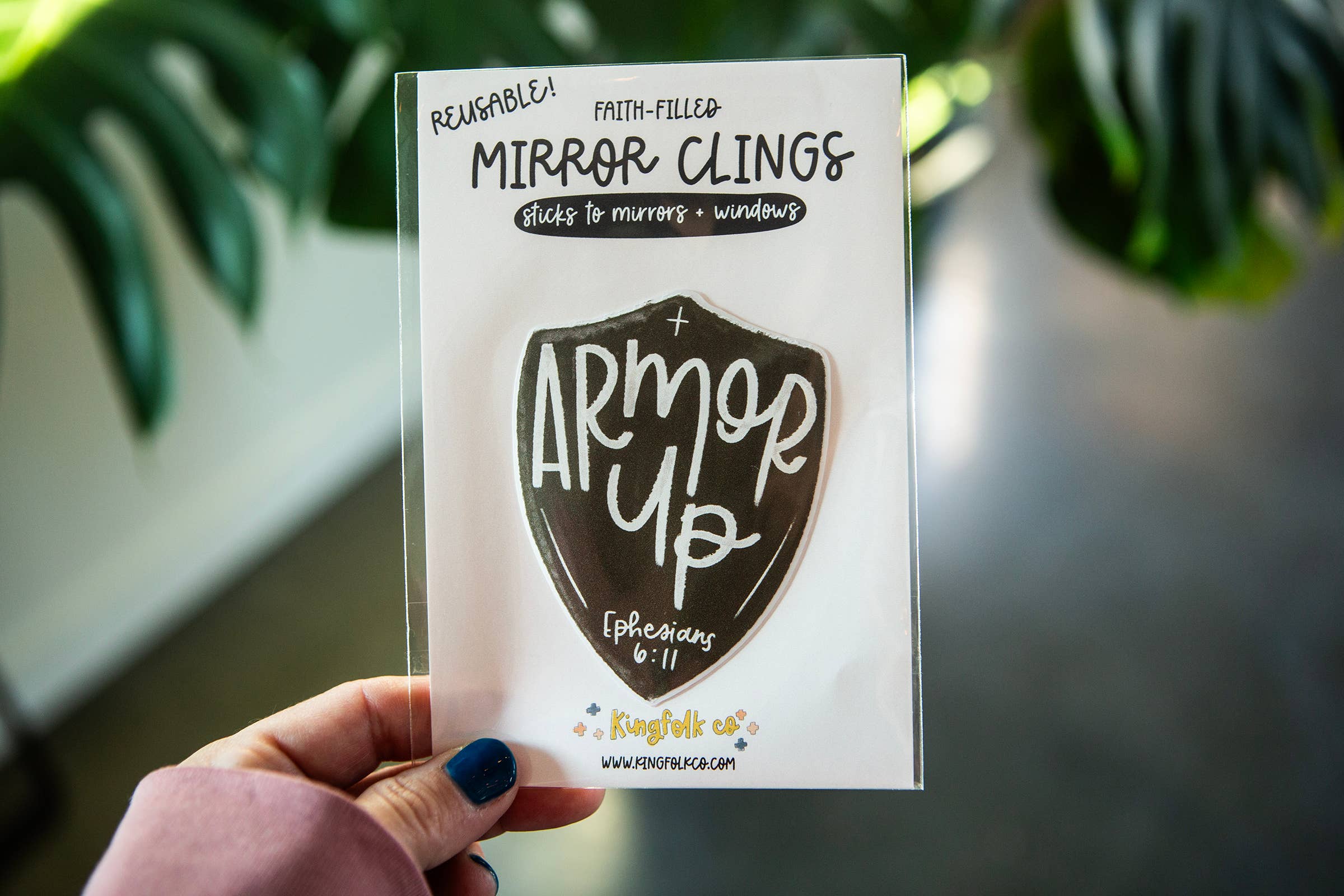 Armor Up Ephesians 6:11 Cling – Circle X Country Store