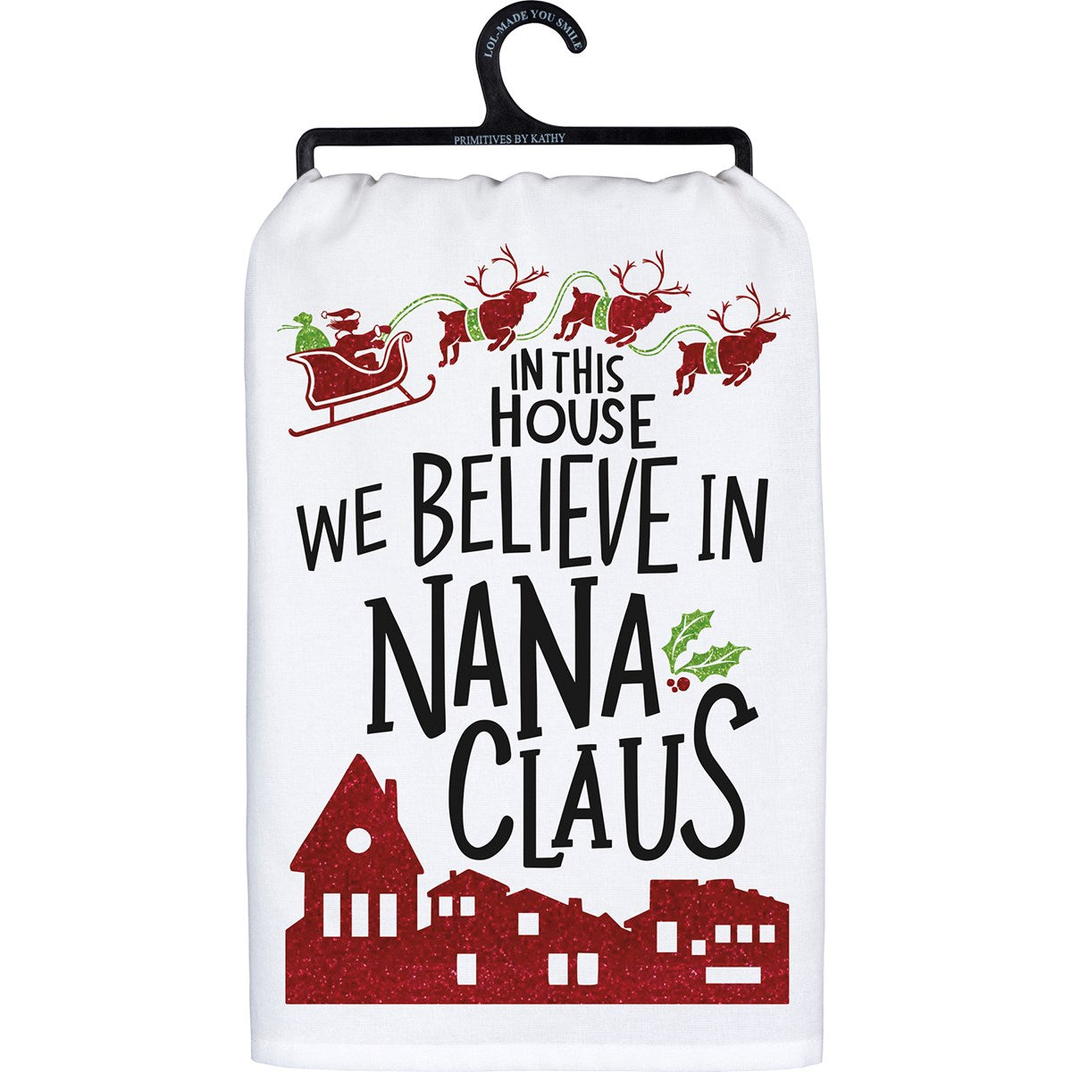 Kitchen Towel - Nana Claus – Circle X Country Store